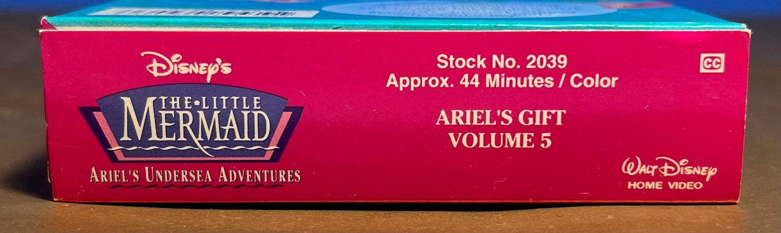 Vintage 1992 Disney’s the Little Mermaid Ariel’s Undersea Adventures ...