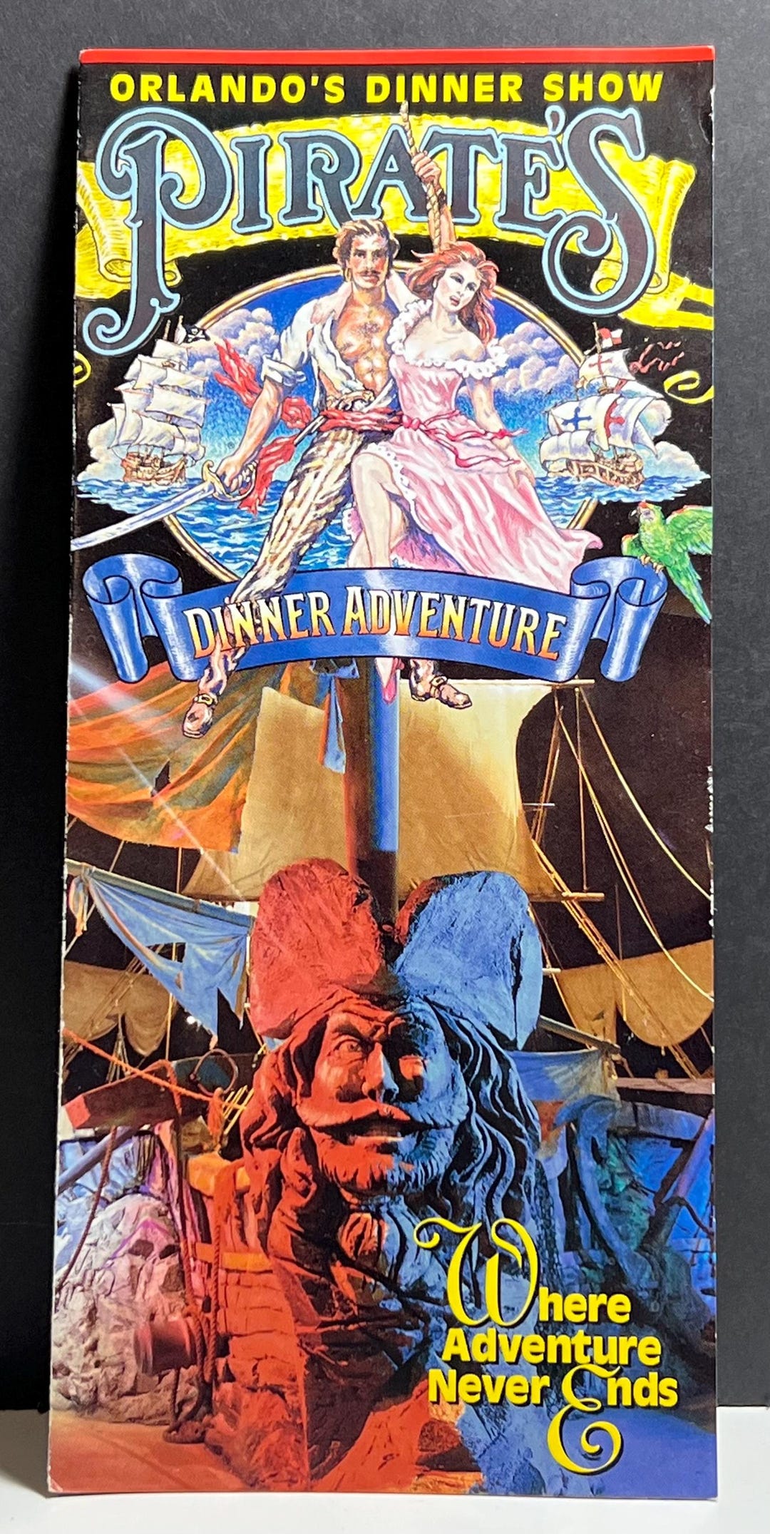 Vintage 1990’s Orlando’s Dinner Show Pirate’s Dinner Adventure Guide ...
