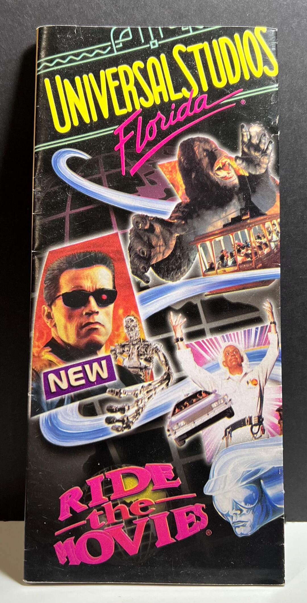 Vintage 1996 Universal Studios New Ride the Movies Theme Park Lobby ...