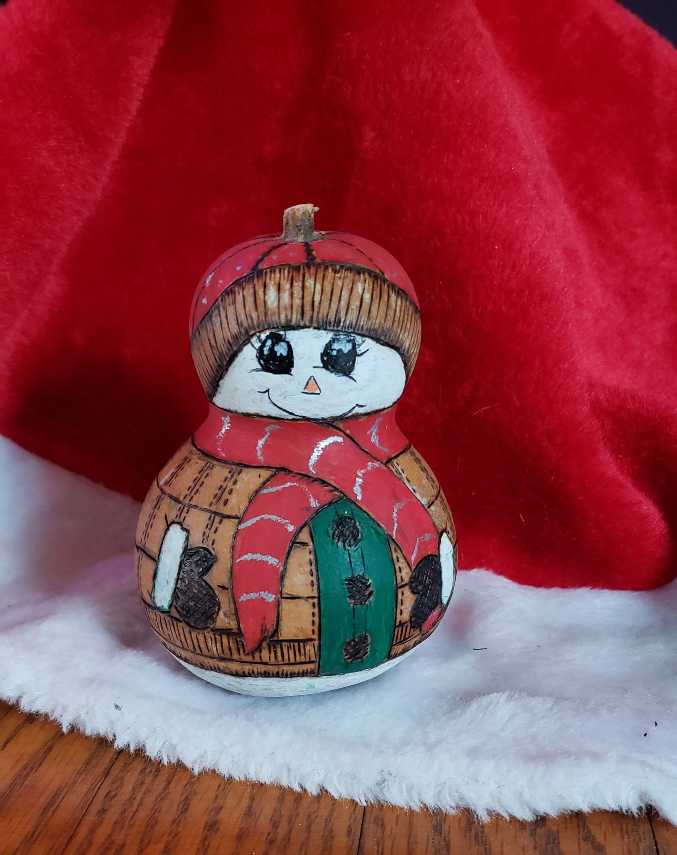 Ornament Gourdament Unique. Cute Little Adoreable Snowmen That Will Be ...