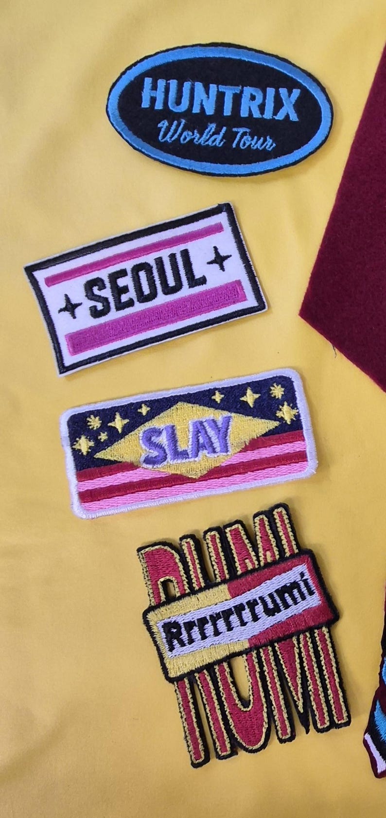 Kpop-inspired Patches | Iron On - Etsy