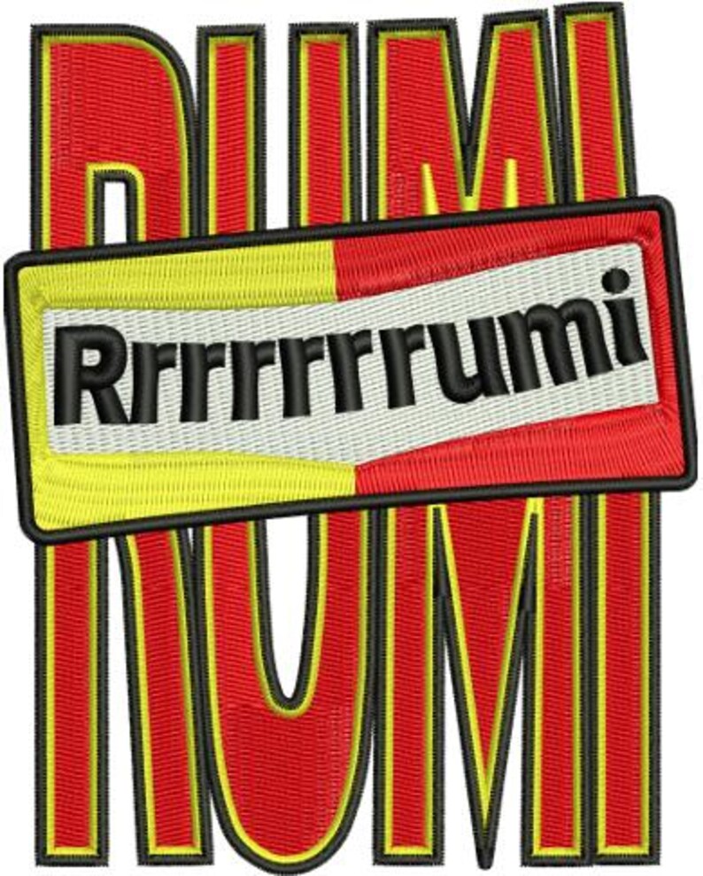 Rumi Patch – Kpop Demon Hunters Inspired Embroidered Patch | Sew-on or ...