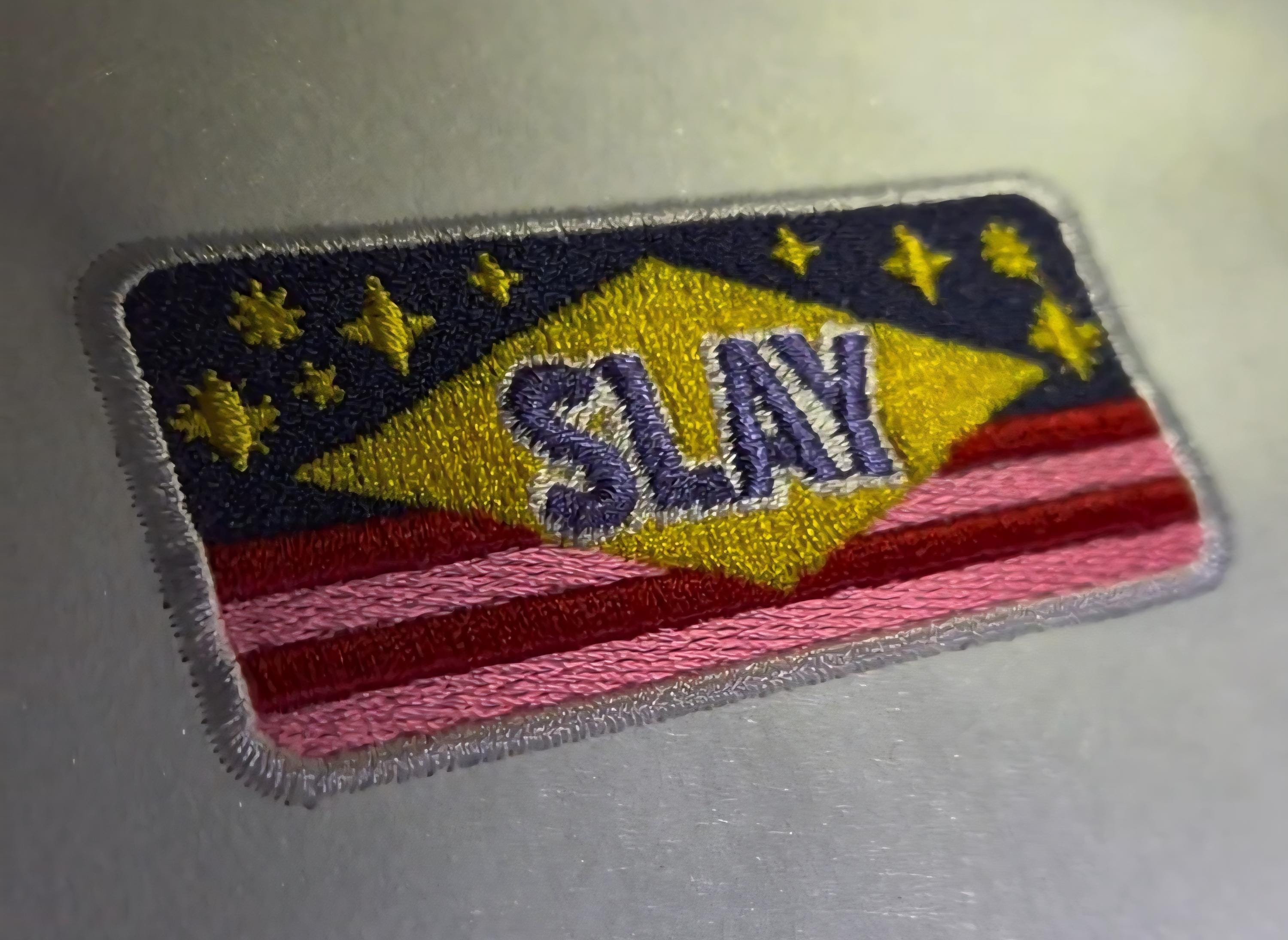 Rumi Slay Embroidery Design – Kpop Demon Hunters Inspired Patch File ...