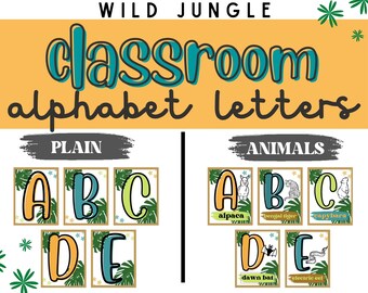 Jungle Theme Classroom - Etsy