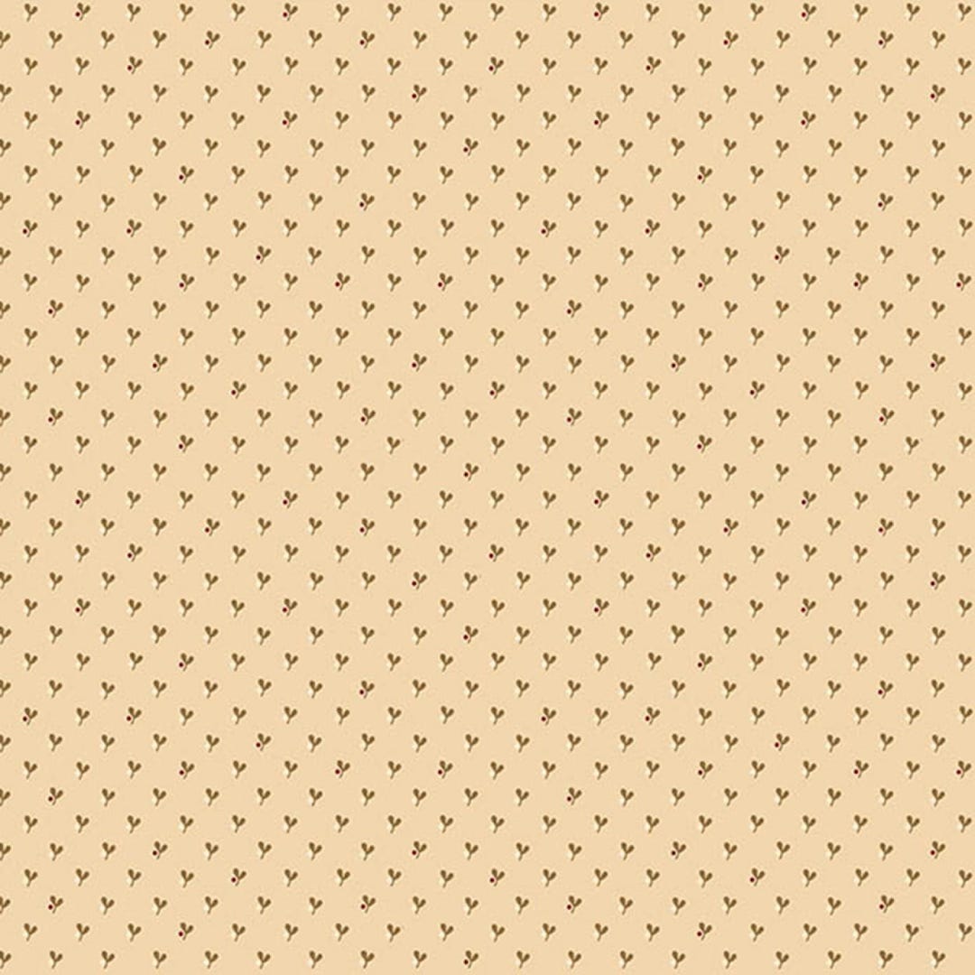 Butter Churn Basics by Kim Diehl - Light Tan Berry Sprigs (6287-44) - Etsy