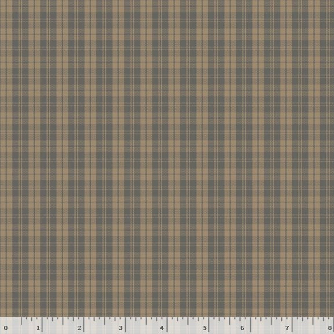 Greige Goods by Sheryl Johnson Ash Plaid 0243 ASH SALE - Etsy