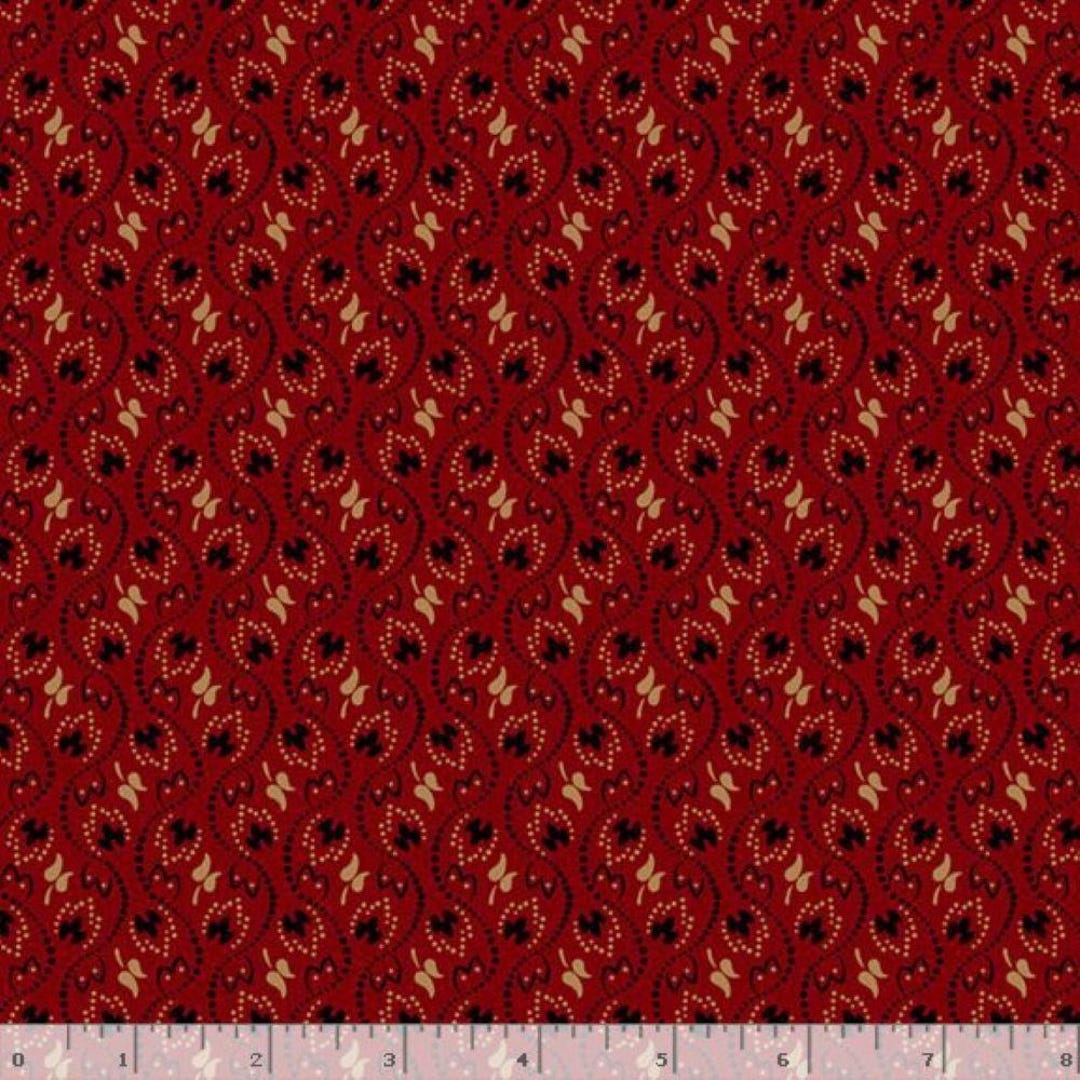 Piecemakers Sampler by Pam Buda - Red Here and There (0791 RED) - Etsy