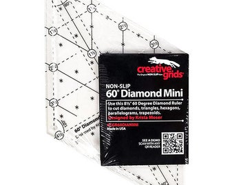 Creative Grids 60 Degree Diamond Ruler - Etsy