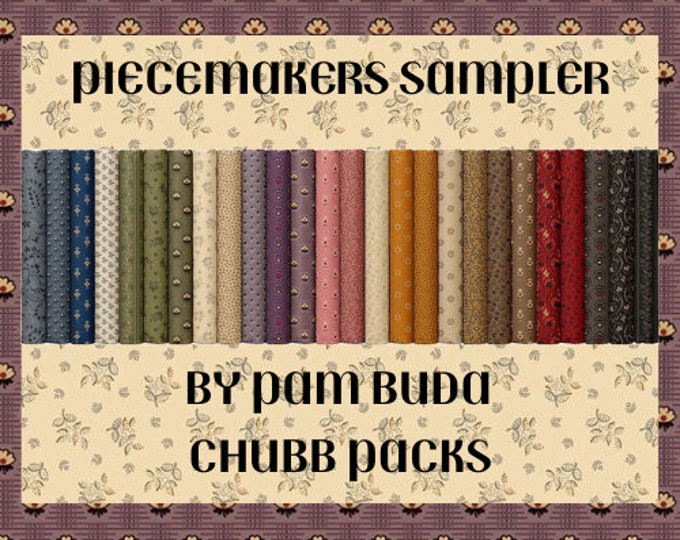 Piecemakers Sampler Reproduction Chubb Pack by Pam Buda - Etsy