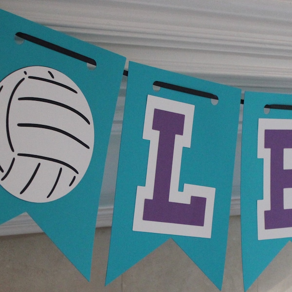 Volleyball Banner - Etsy