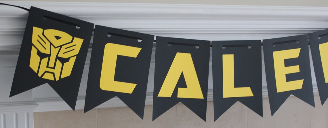 Personalized Bumblebee Banner Transformers Banner Bumblebee ...