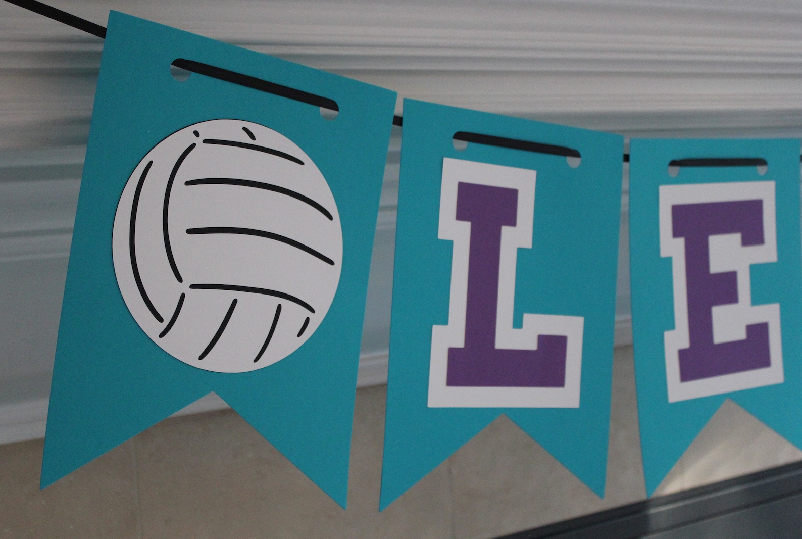 Personalized Volleyball Banner for Volleyball Player Birthday - Etsy