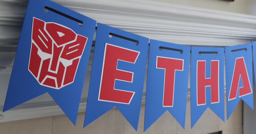 Personalized Optimus Prime Banner Transformers Banner Optimus ...