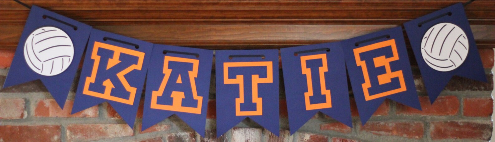 Personalized Volleyball Banner for Volleyball Player Birthday, Banquet ...