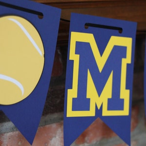 Personalized Tennis Banner for Birthday, Banquet, or Party - Etsy