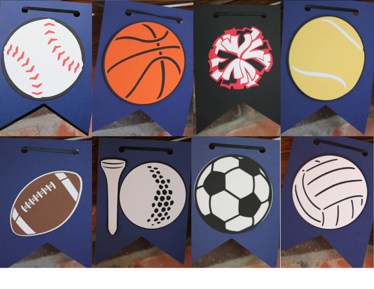 Personalized Sports Banner Volleyball Basketball Tennis - Etsy
