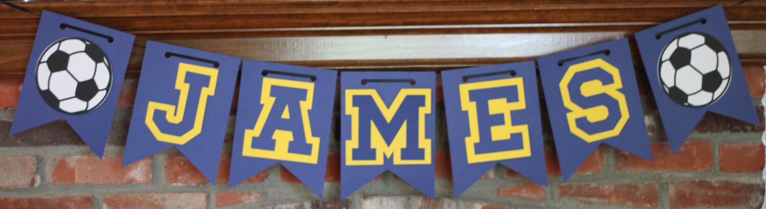 Personalized Sports Banner Volleyball, Basketball, Tennis, Football ...