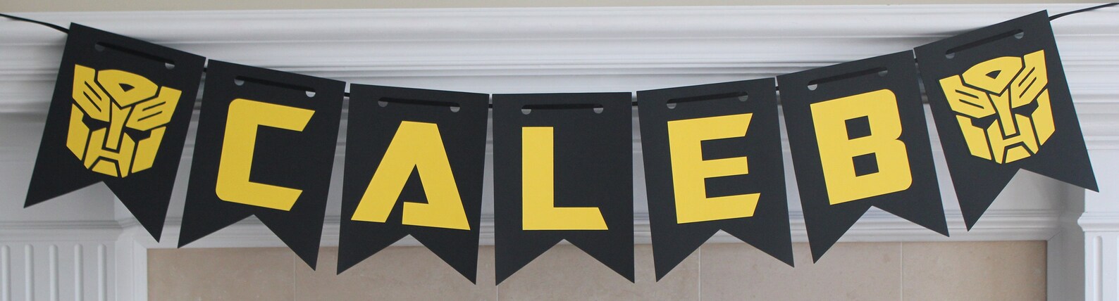 Personalized Bumblebee Banner Transformers Banner Bumblebee ...