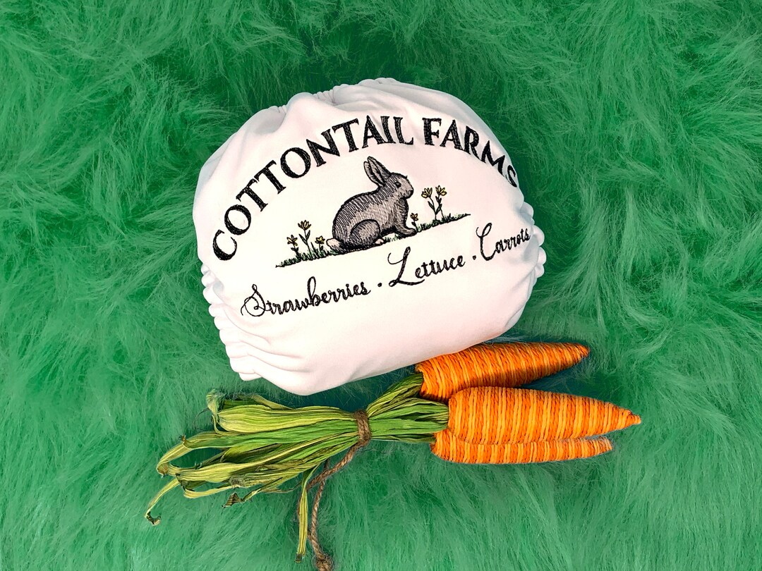 Cottontail Farms Cloth Diaper, Cover or Pocket Diaper (one Size) - Etsy