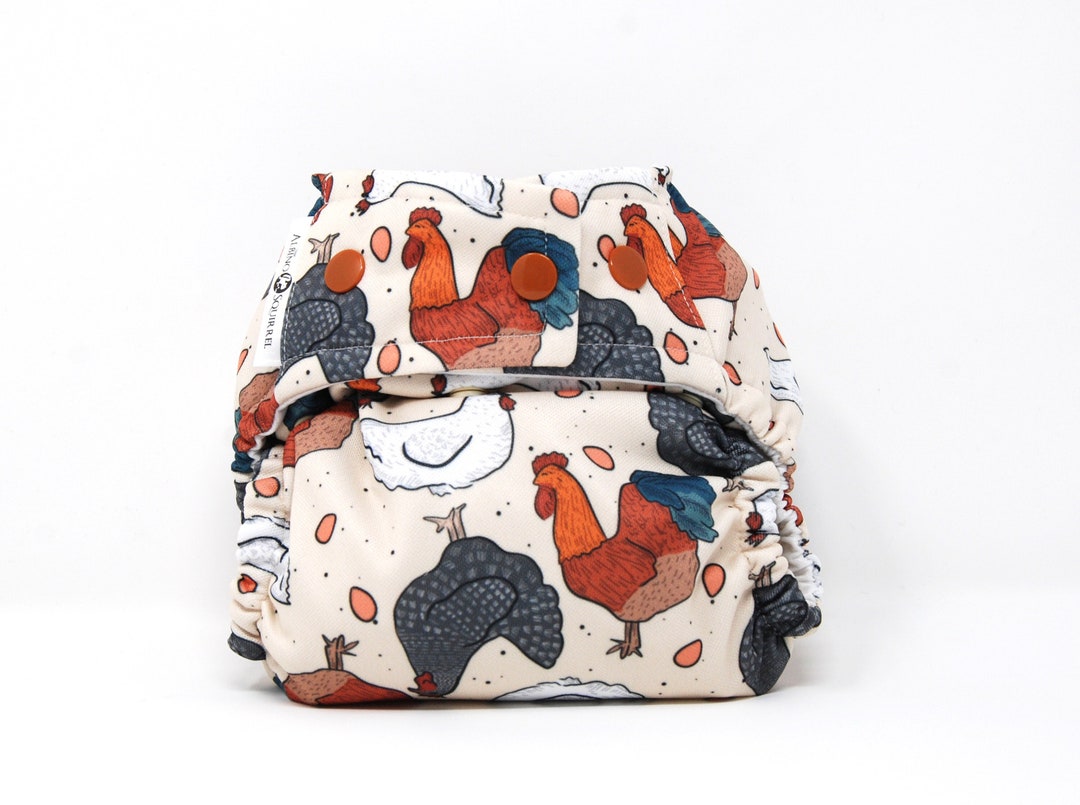 Chicken Eggs Cloth Diaper Cover or Pocket Diaper (one Size) - Etsy