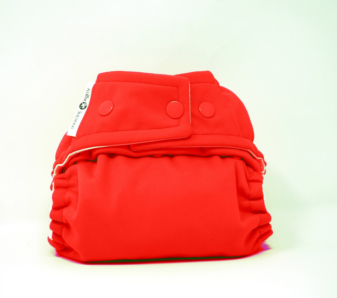 Solid Red Cloth Diaper, Pocket Diaper, Diaper Cover - Etsy