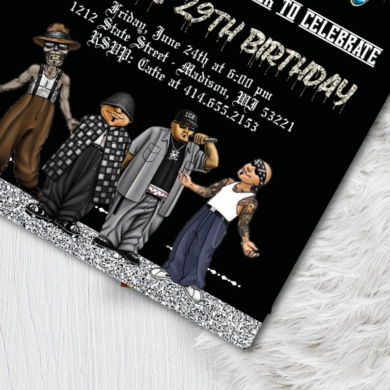 Lowrider Birthday Invitation Cholo Party Invites Homies - Etsy