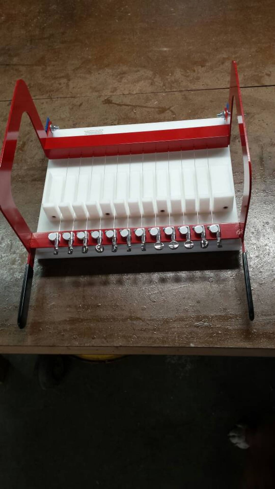 1 1/4" or 1 1/8" Handmade Metal Multi Wire Soap Cutter HDPE Tank Style ...