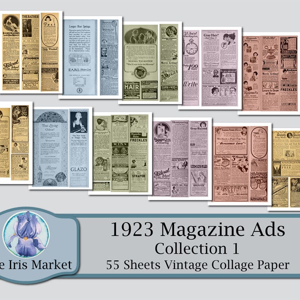 Magazine Collage Art - Etsy