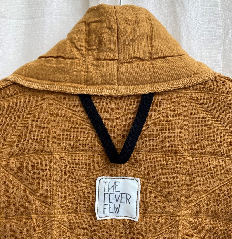 Short Quilted Jacket / Batwing / 100% Cotton / Jacket With - Etsy