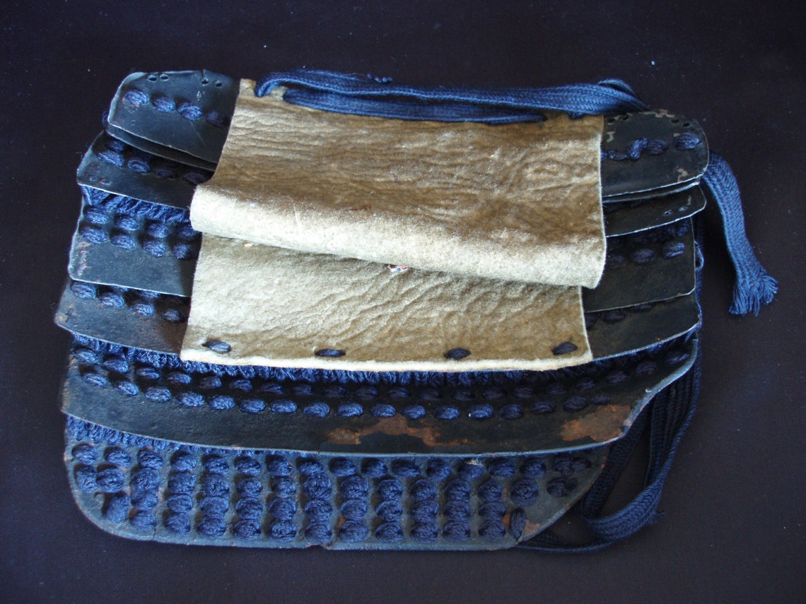 YOROI Shogun Samurai Ninja Armor Upper Arm Protectors Japanese - Etsy ...