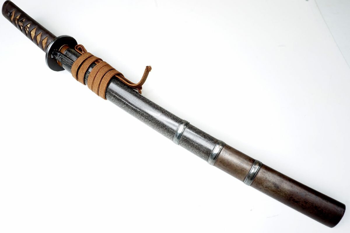 Antique Japanese Samurai Wakizashi Sword Signed kuniie 國家 Katana ...