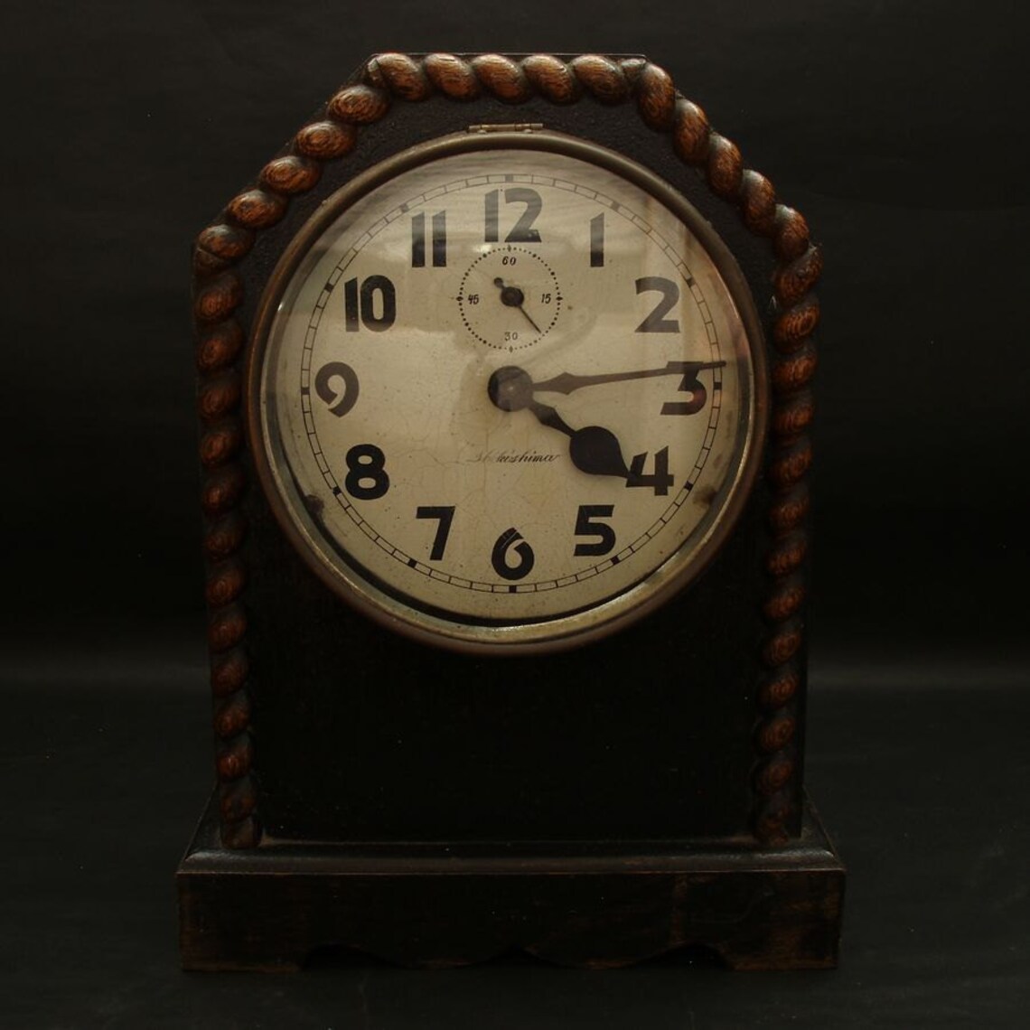 SHIKISHIMA Japanese Vintage Retro Stand Clock With a Key Functioning - Etsy