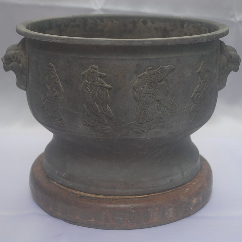 Antique Vintage Chinese Portable Charcoal Brazier - Etsy