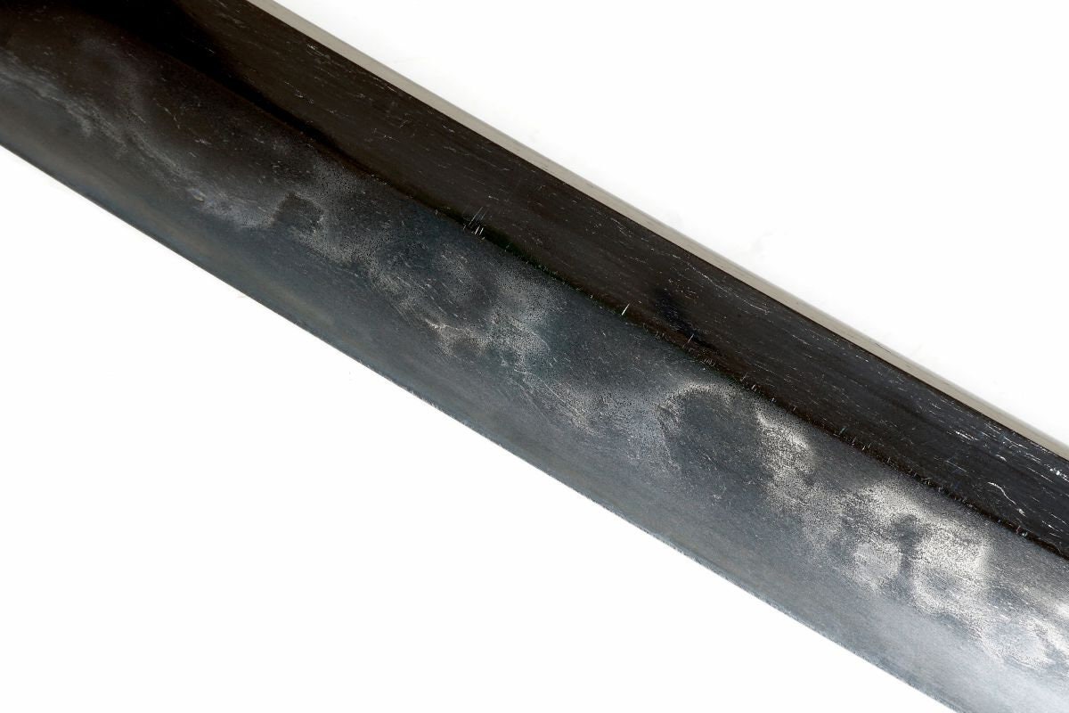 Awesome "hitatsura" Full Temper Patterns: Japanese Samurai Wakizashi ...