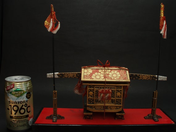 Vintage Miniature of kago Japanese Shogun / | Etsy