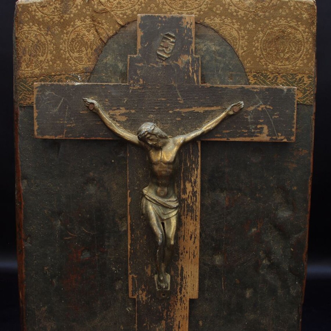 Japanese Hidden Christian's Crucifix Cross Christ in Samurai Edo Era ...