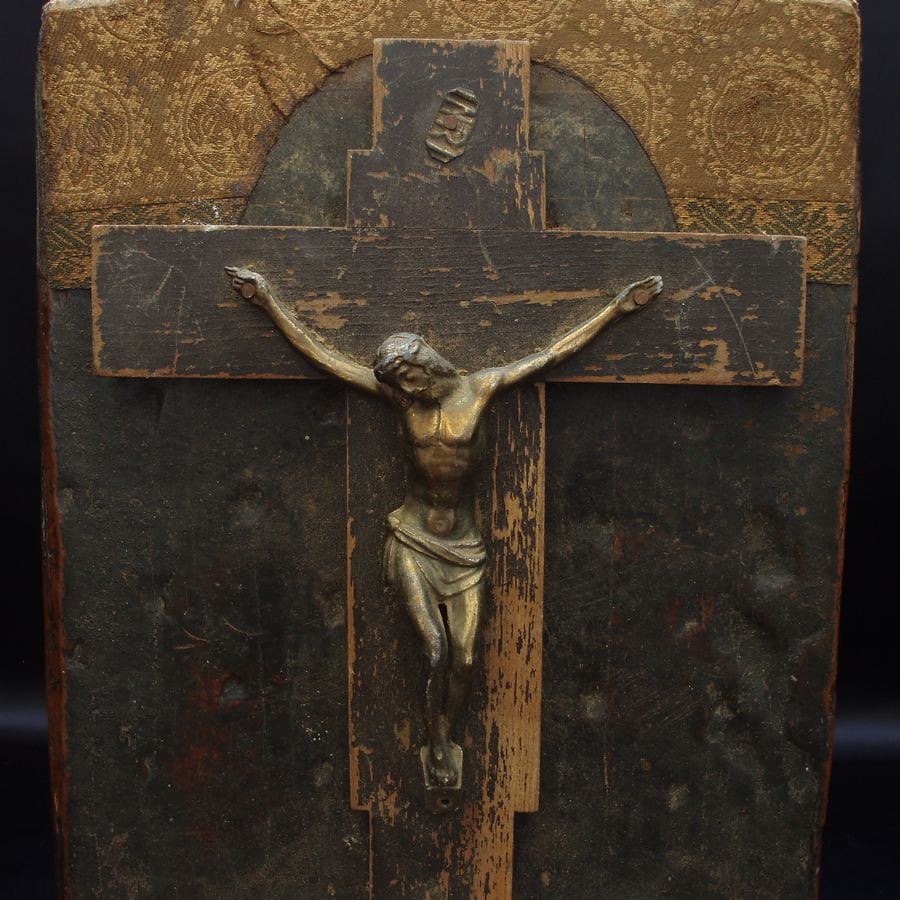 Japanese Hidden Christian's Crucifix Cross Christ in Samurai Edo Era ...