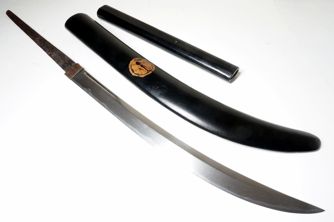 NAGINATA Halberd: Antique Japanese Samurai Sword Katana Nihonto With ...