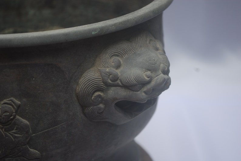 Antique Vintage Chinese Portable Charcoal Brazier - Etsy