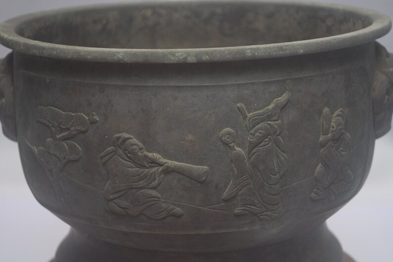 Antique Vintage Chinese Portable Charcoal Brazier - Etsy