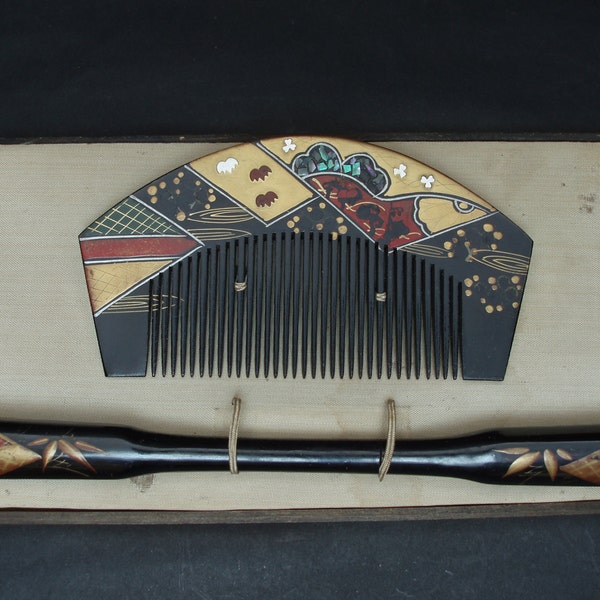 Geisha Hair Comb - Etsy