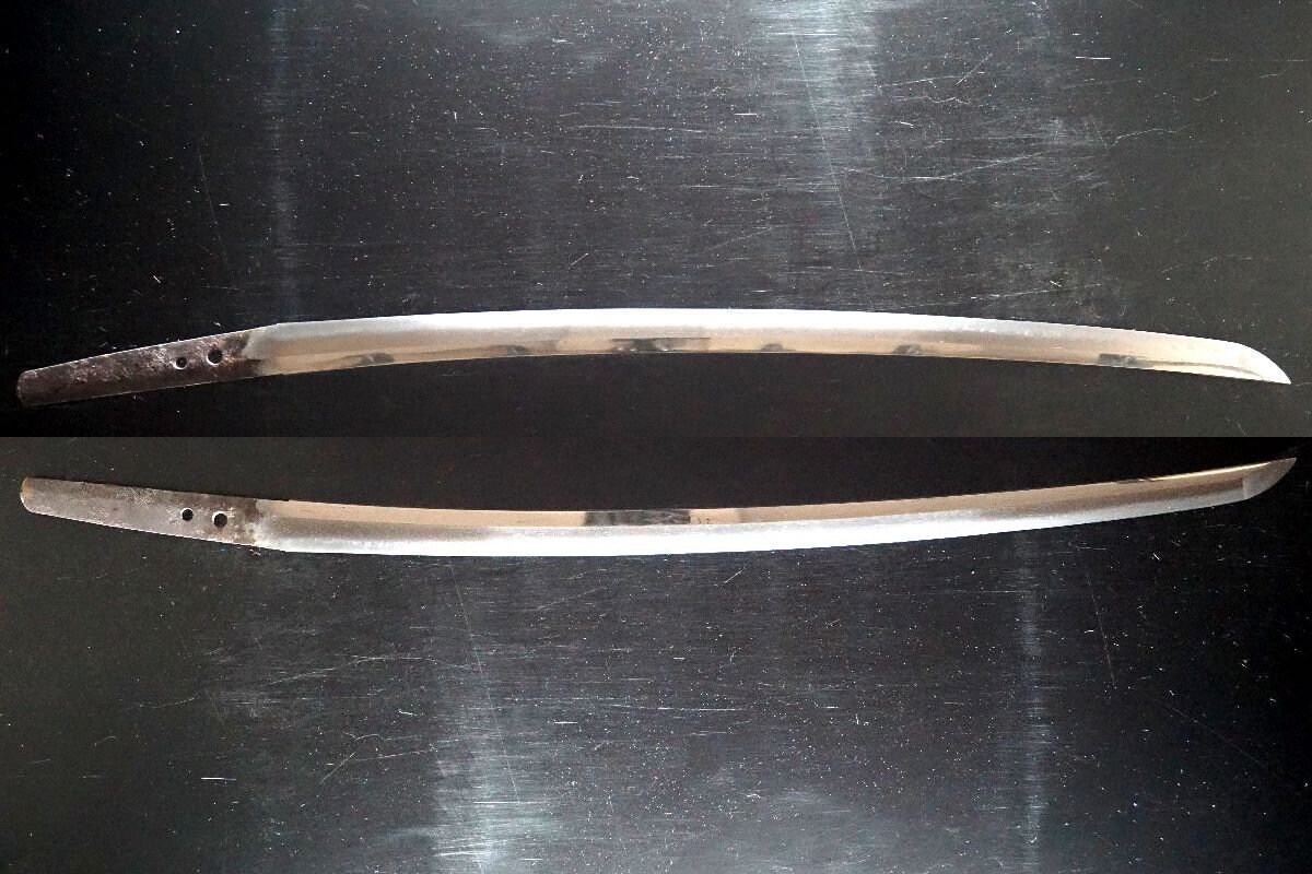 Art Hamon Temper Lines & Smithed: Antique Japanese Samurai Long O ...