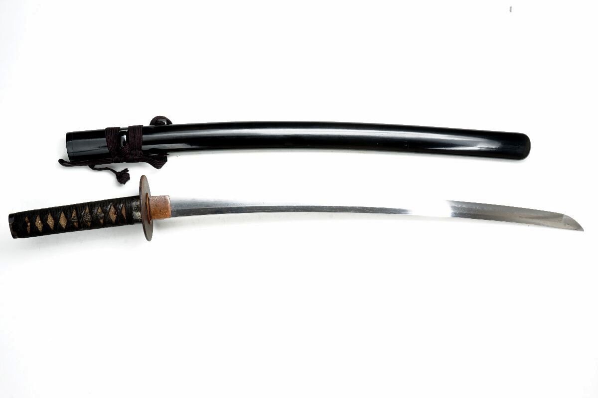 Art Hamon Temper Lines & Smithed: Antique Japanese Samurai Long O ...