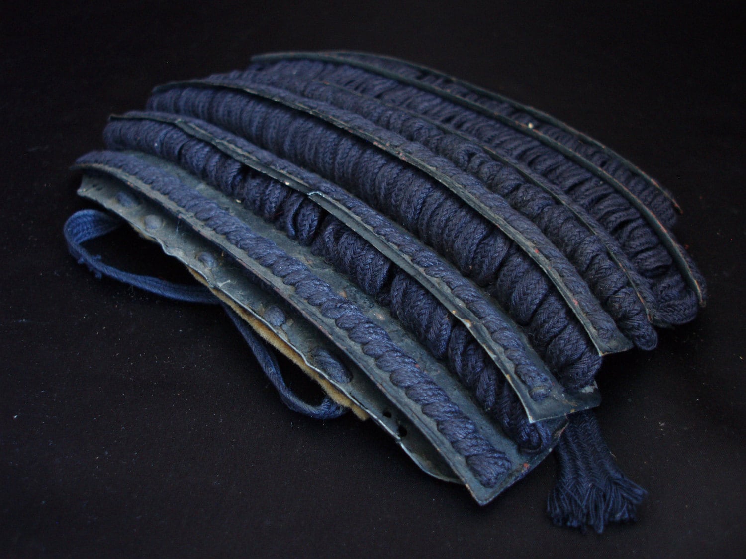 YOROI Shogun Samurai Ninja Armor Upper Arm Protectors Japanese Antiques ...