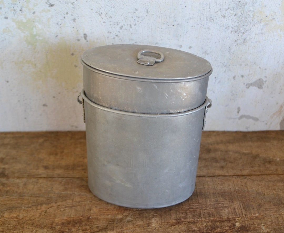 Military Lunch Box Old Lunch Box Aluminum Lunch Box Vintage - Etsy