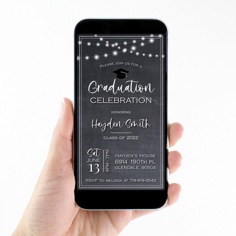 Graduation With Honor Invitation - Etsy