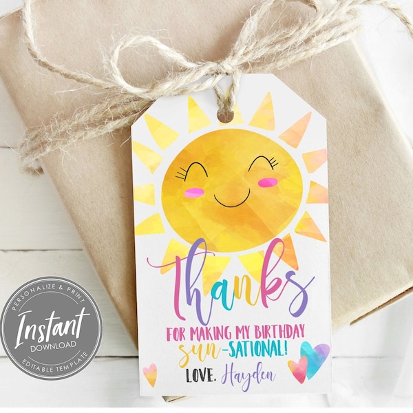 Goodie Bag Tags - Etsy