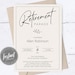 Retirement Parade Invitation, Retirement Drive by Party, Editable ...