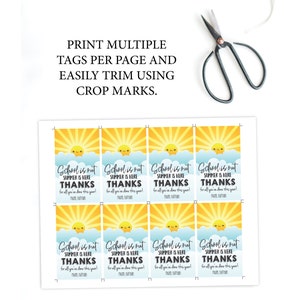 Editable End of School Year Tags | End of School Gift Tags | Printable ...