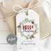 Merry Christmas Tags, Editable Christmas Gift Tags, Personalized ...